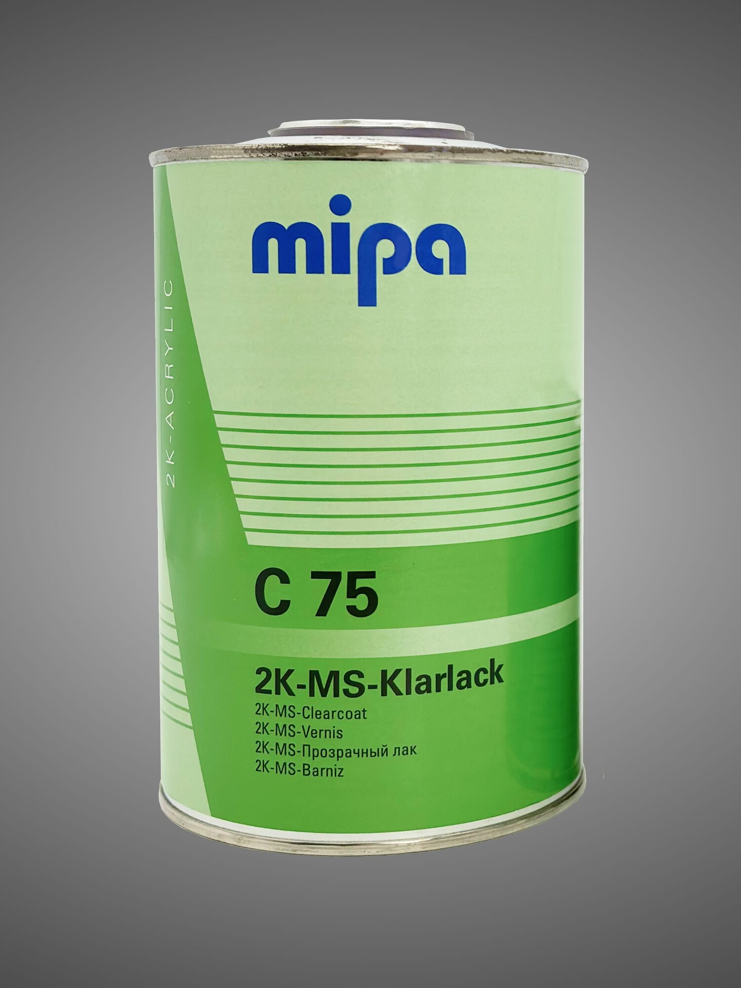MIPA Лак акриловый 2K-MS-Klarlack C75 1л отвердитель MS25