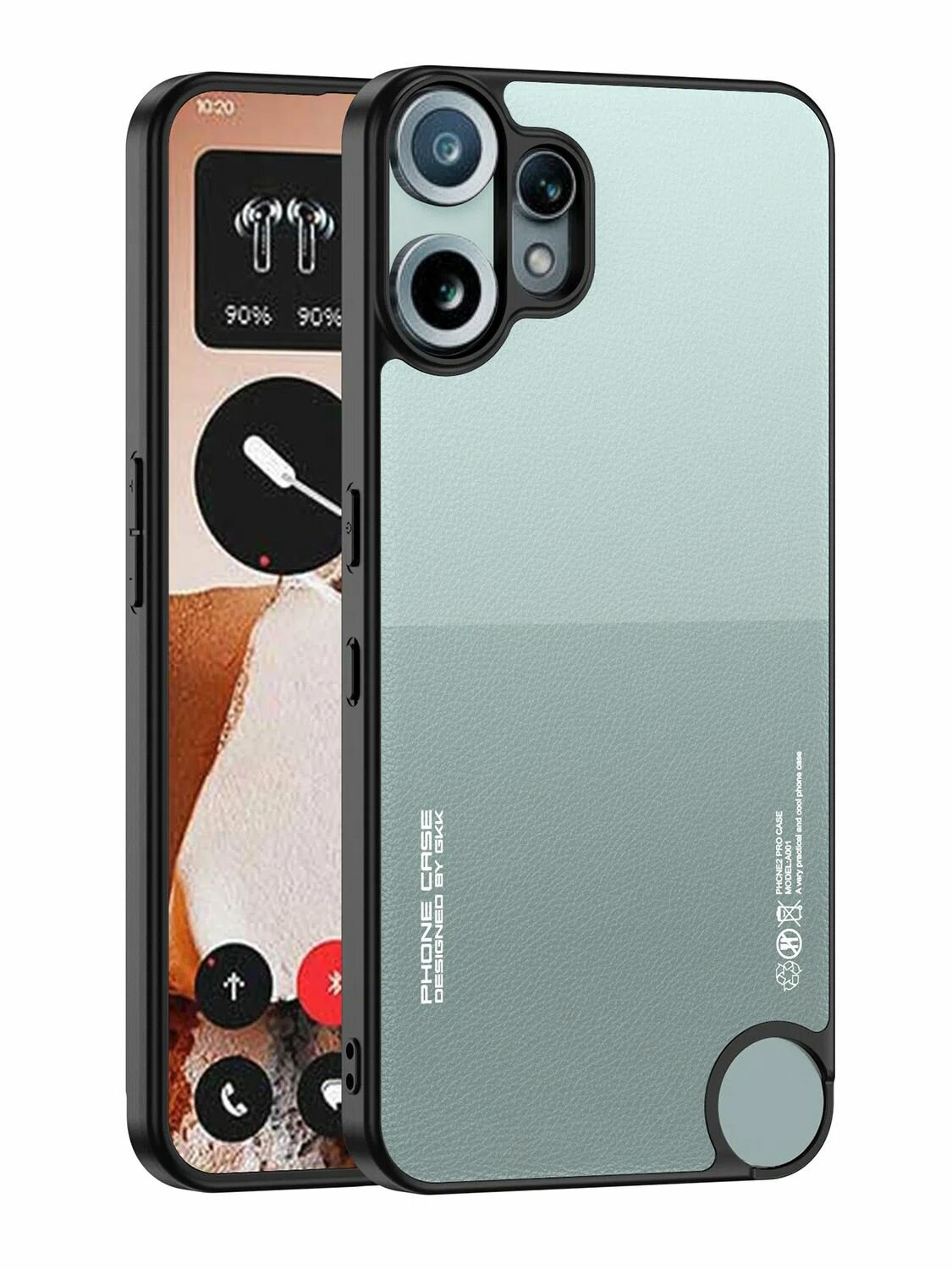 Чехол совместим с Nothing CMF Phone 2 Pro, матовый корпус для телефона с защитой от отпечатков пальцев