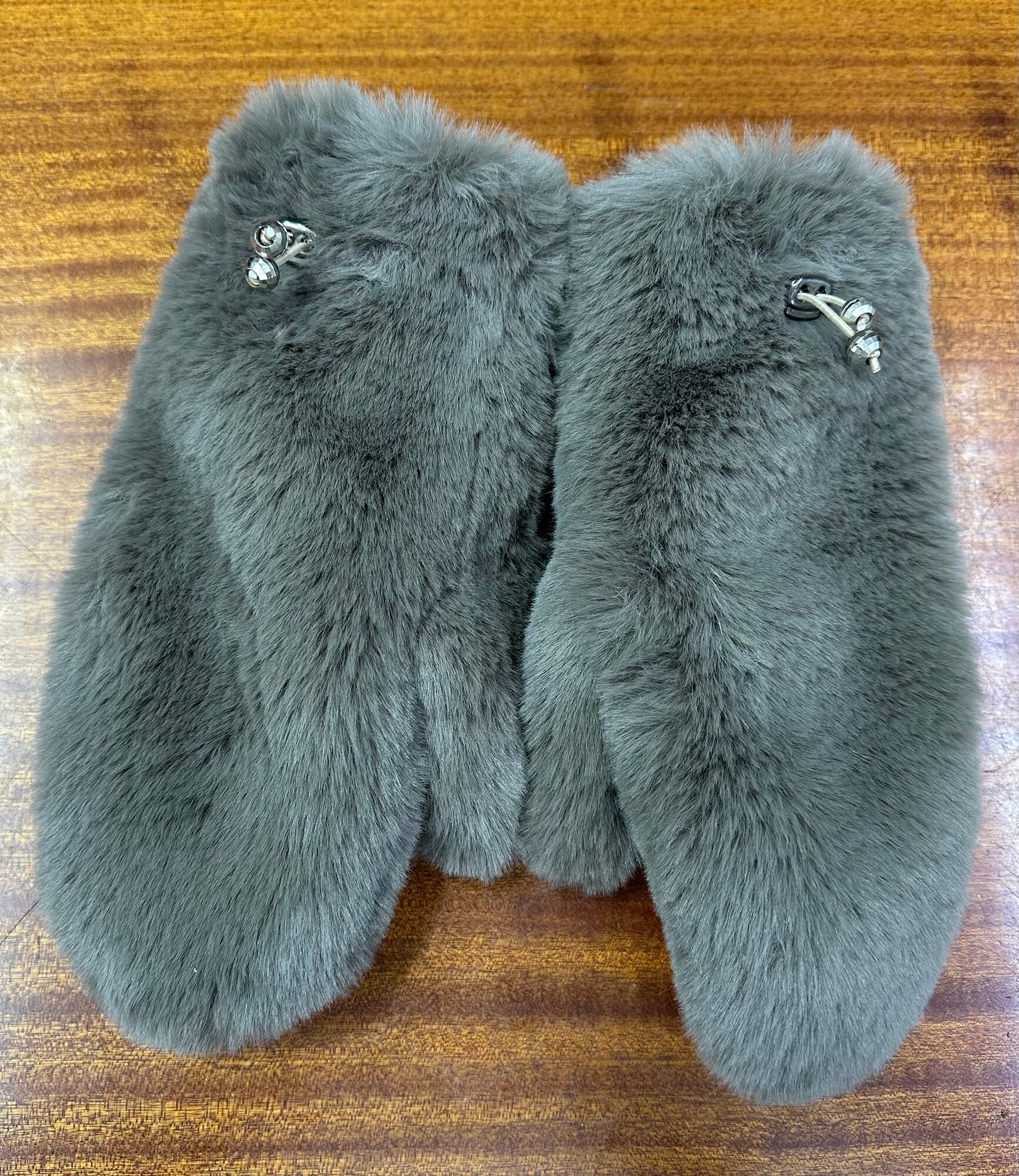 Варежки варежки из эко меха для женщин