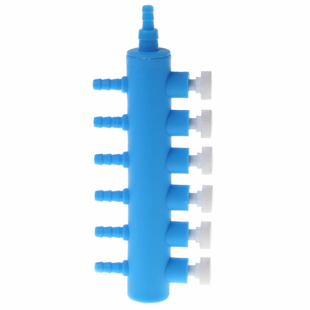 Пластиковая рыбка для регулирующих клапанов, разъем аквариумного шланга, 2/3/4/5/6-ходовые независимые аксессуары