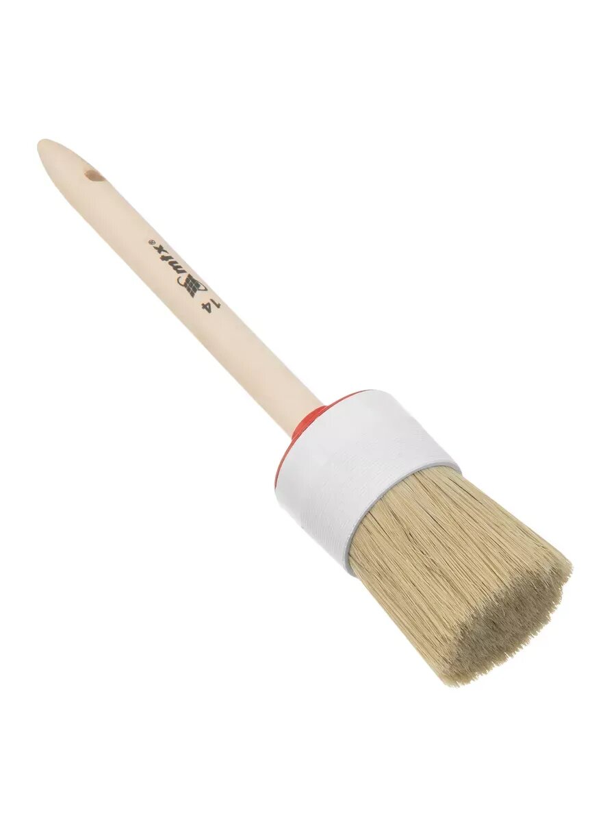 Кисть круглая №14 50мм, натуральная щетина, MTX 82084