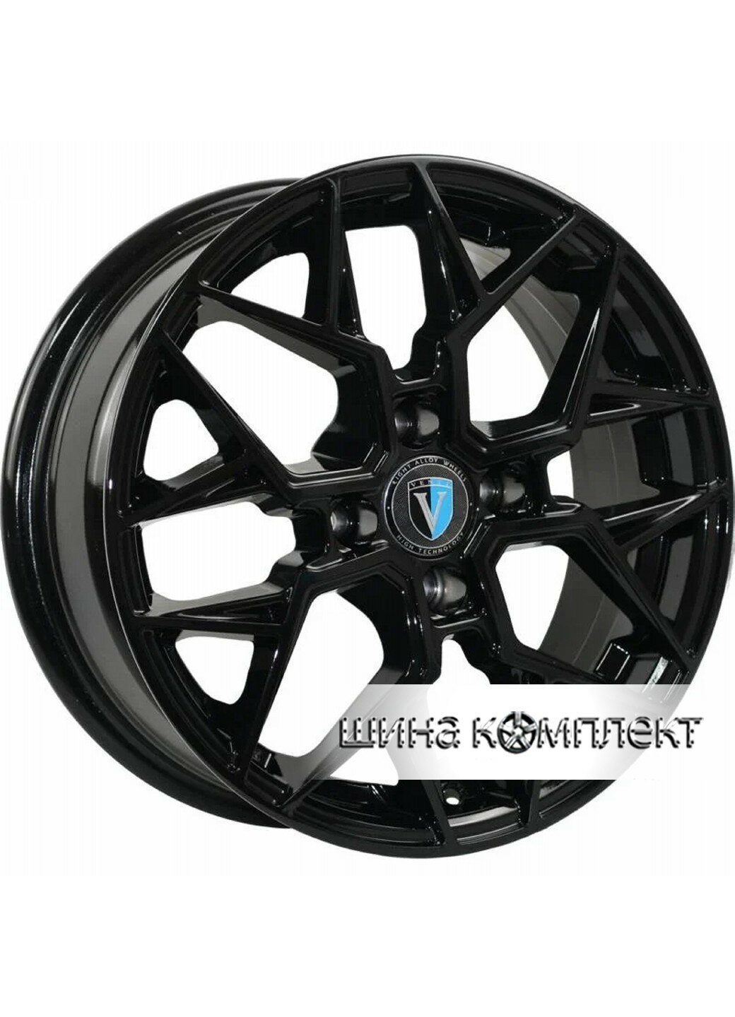 Колесный диск Venti 1520 6x15 4x100 ET35 60,1 BL литой для автомобиля