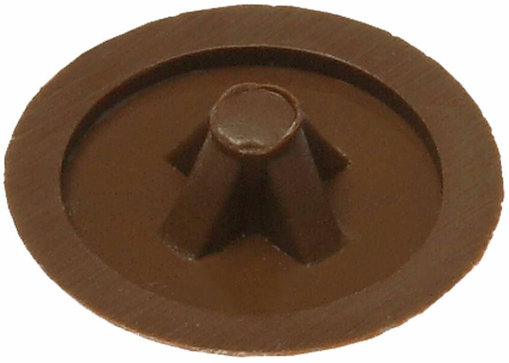 Декоративные заглушки ЗУБР шлиц №2, цвет дуб, 40 штук, для шурупов 4-308156-1