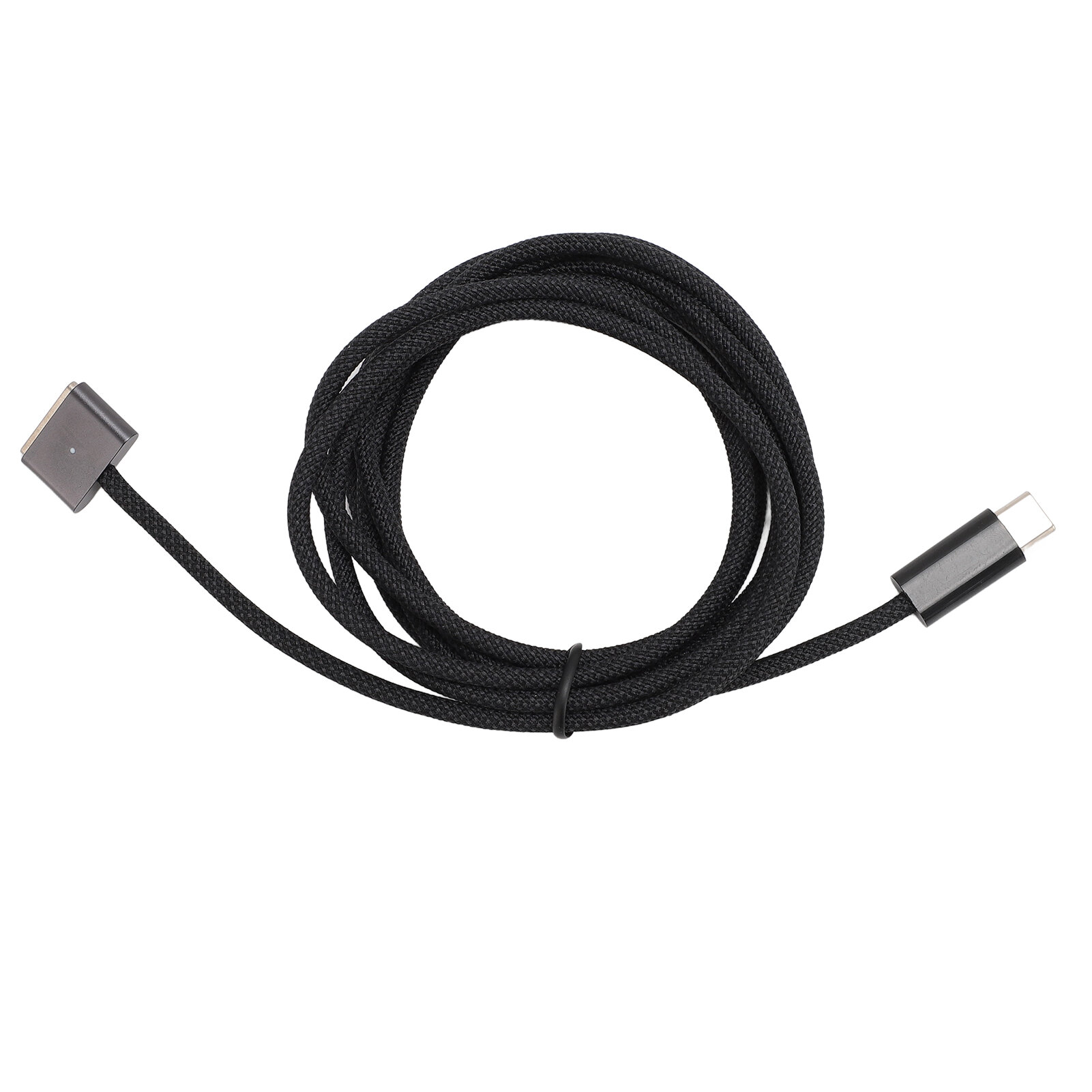 Тип C до магнитного 3 зарядного кабеля PD 140W Woven USB C Кабель быстрого зарядки для M1 Max 14 дюйма 16 дюймов для воздуха 2022 M2 Ноутбук 6,6 фута