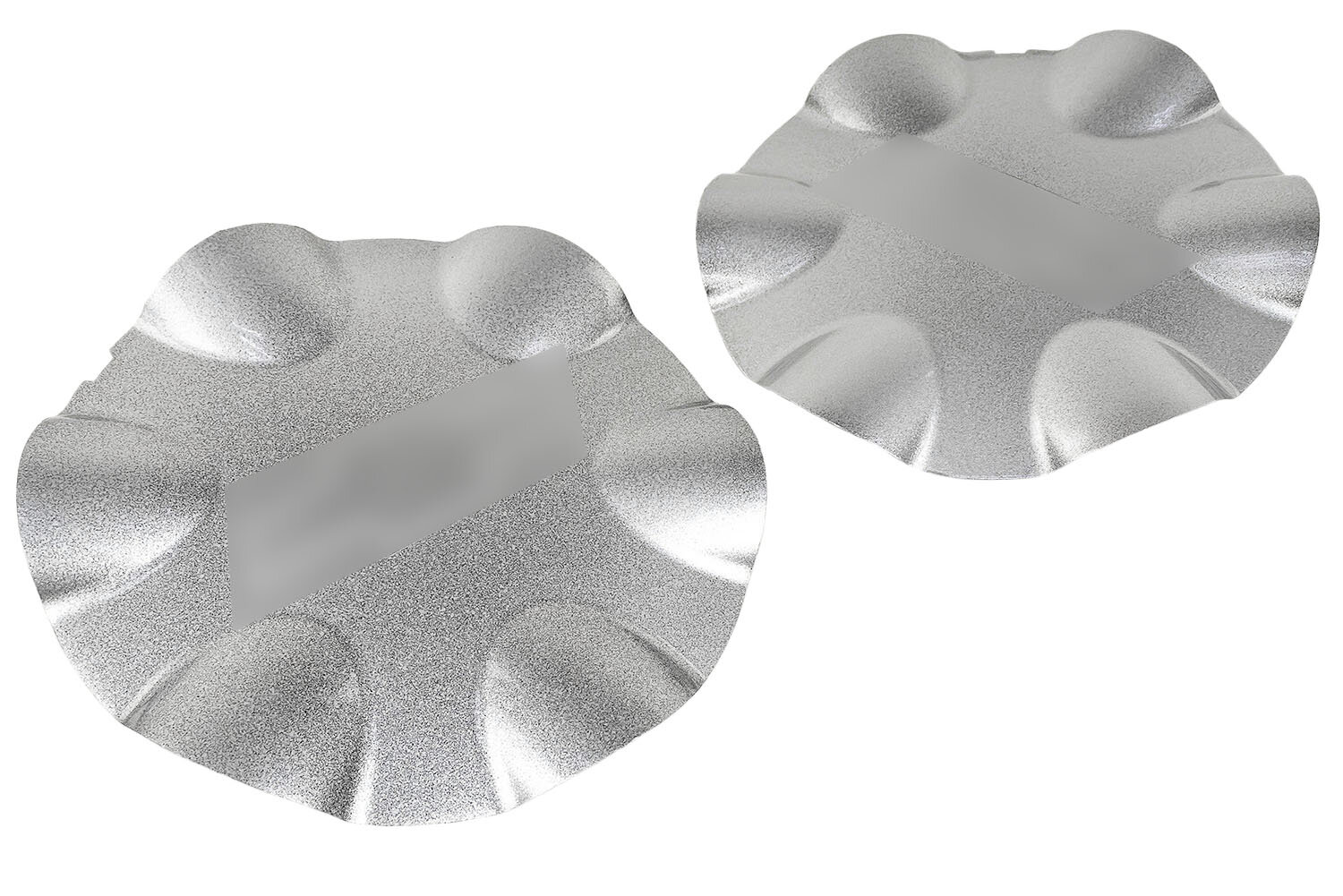 Комплект серебристых колпаков колесных дисков, 2 шт на Шевроле Нива