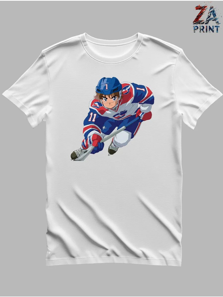 Футболка хоккей аниме