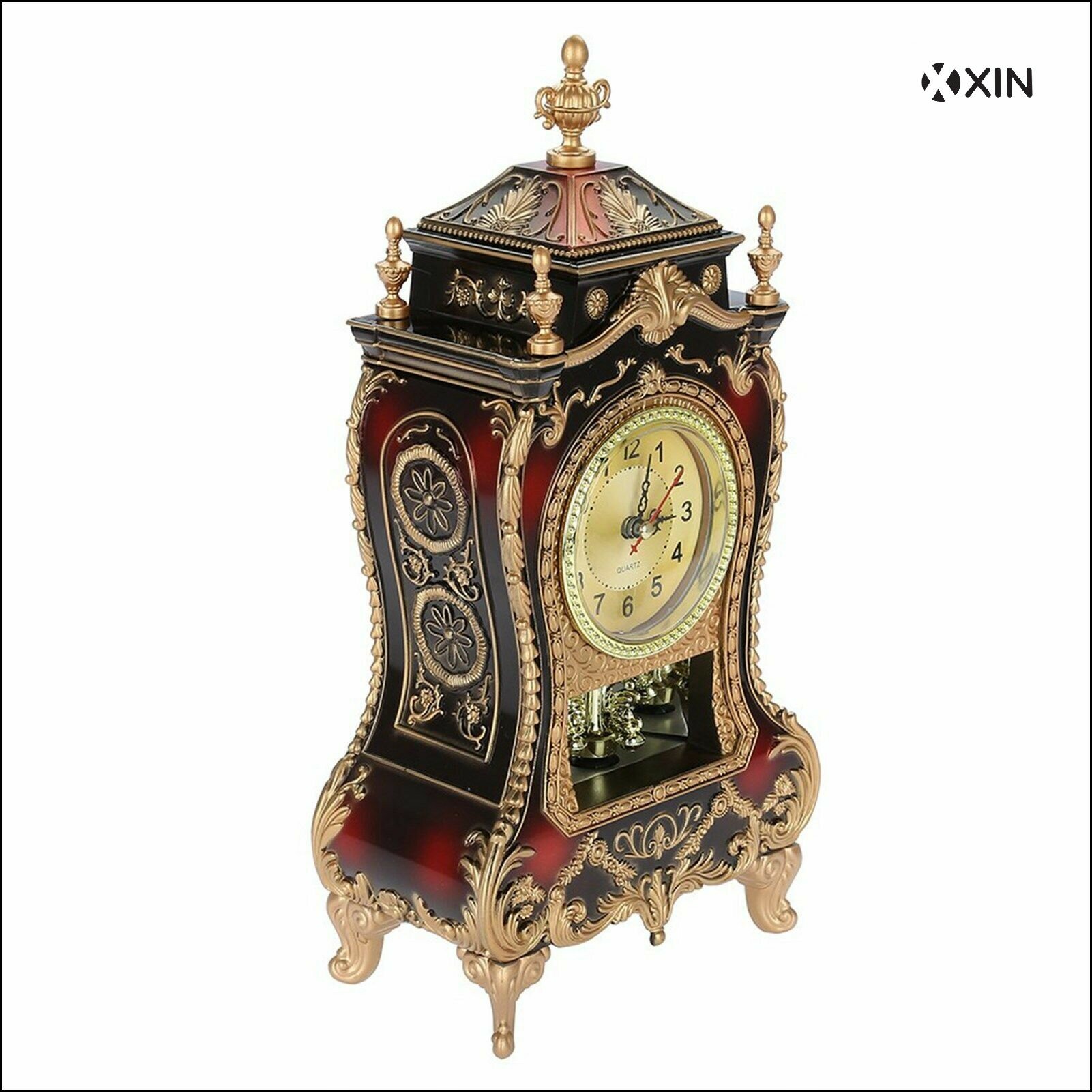 Старинные настольные часы в европейском стиле，Старинные настольные
