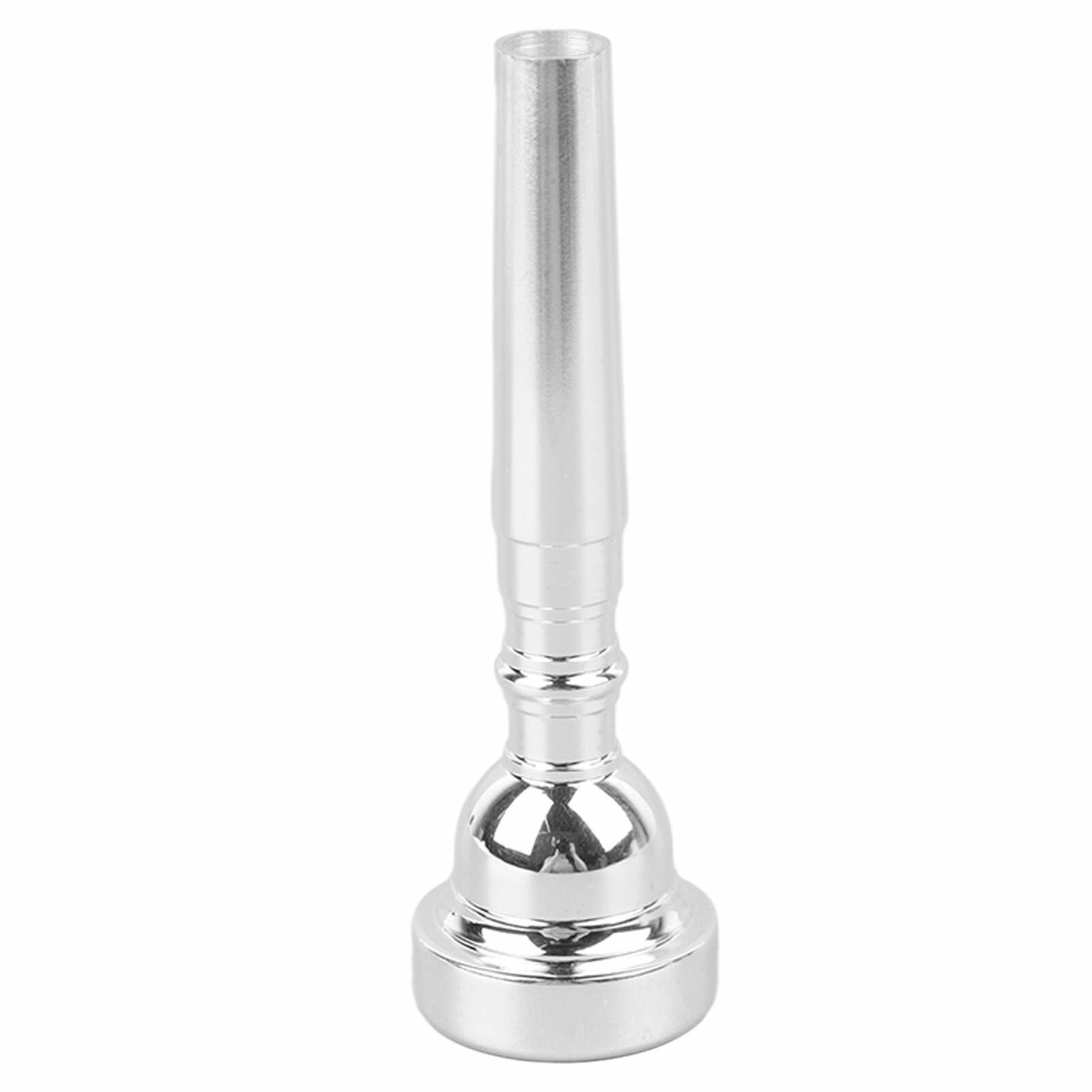 Мундштук для трубы, металлический духовой музыкальный инструмент, запасные части, аксессуары для трубача, серебро 7C