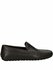 Лоферы BOSS Printed-leather loafers, размер 43, brown