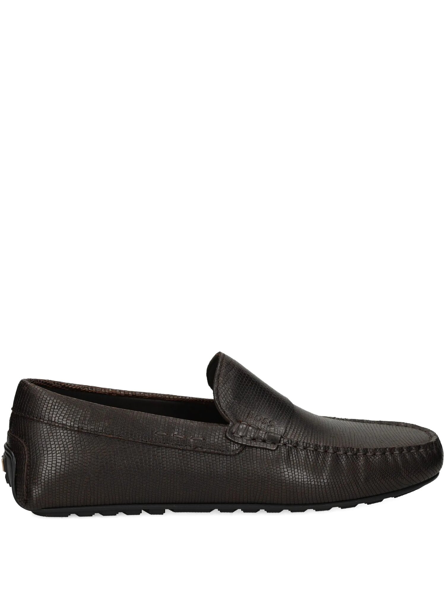 Лоферы Printed-leather loafers