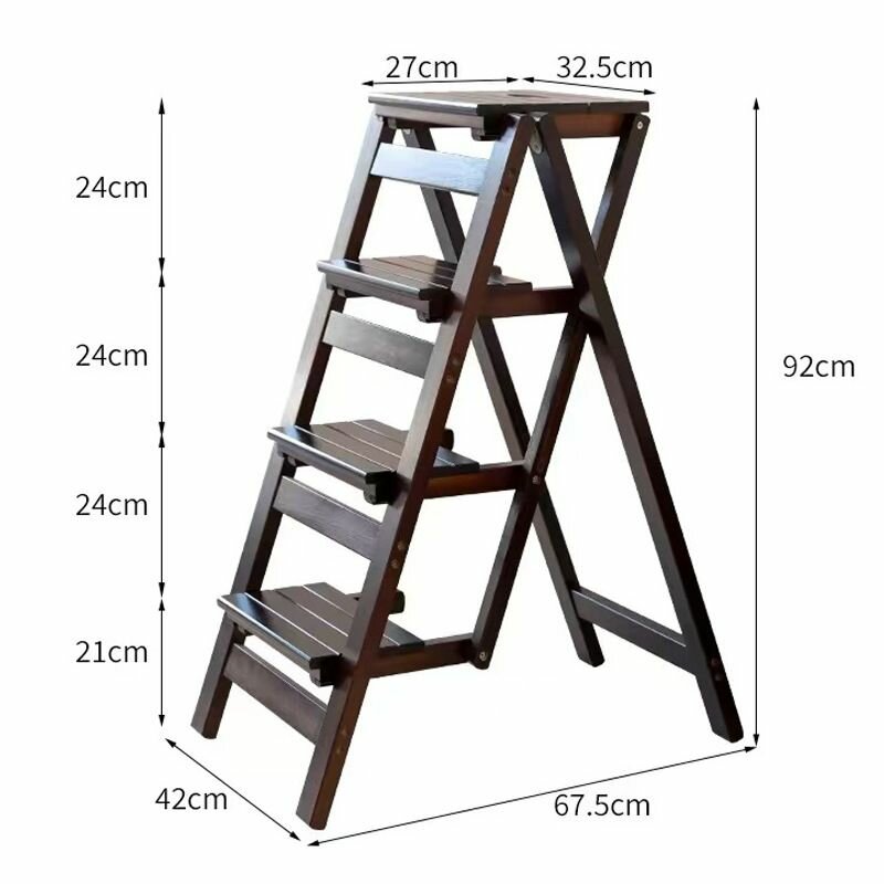 Лестница из цельного дерева на 4-й этаж-.