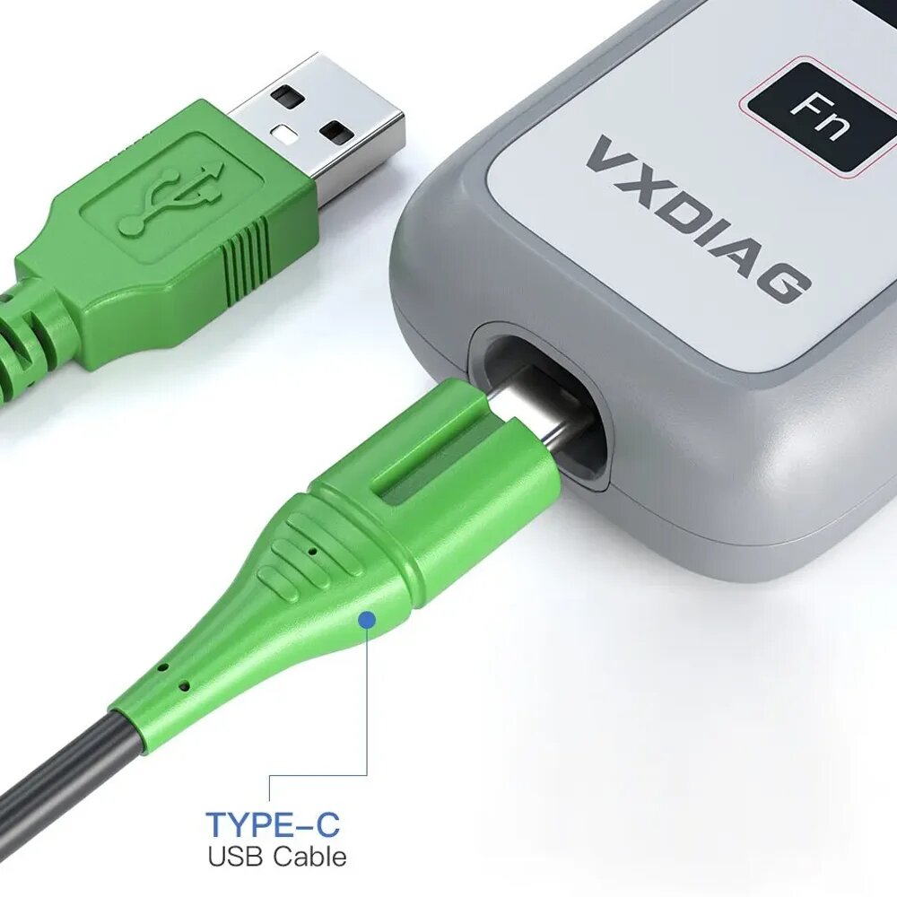 USB-кабель VXDIAG VCX SE, автомобильные аксессуары, оригинальный удлинительный кабель OBD2, USB-кабель-адаптер для VXDIAG VCX SE USB