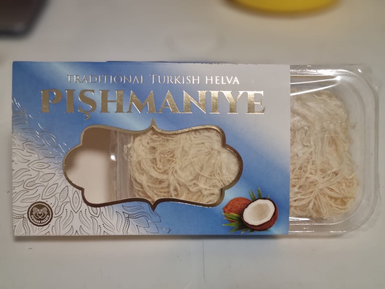 Восточные сладости пишмание Турецкое из тонких нитей со вкусом кокоса, 80 г