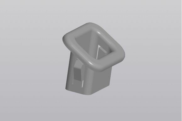 Облицовка кнопки двери Renault Logan, Sandero, Largus, Duster, Dacha (3D печать)