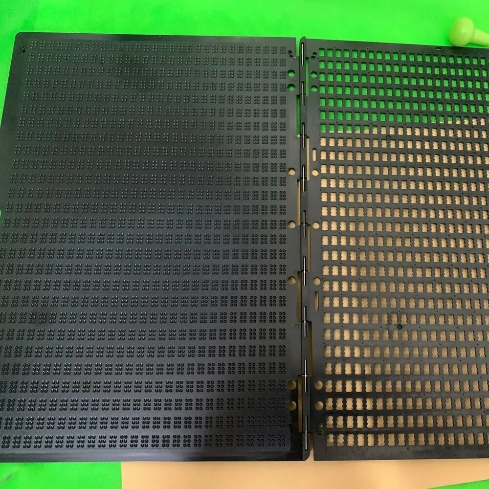 Пластиковая доска для письма шрифтом Брайля для школьных занятий, 27 линий и 30 ячеек