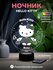 Ночник "Весы" Hello Kitty - подарок для девочки