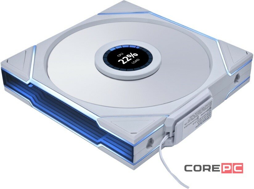 Вентилятор для корпуса Lian Li UNI FAN TL WIRELESS LCD 140 14TLLCD1W1W ARGB White (G99.14TLLCD1W1W. R0)