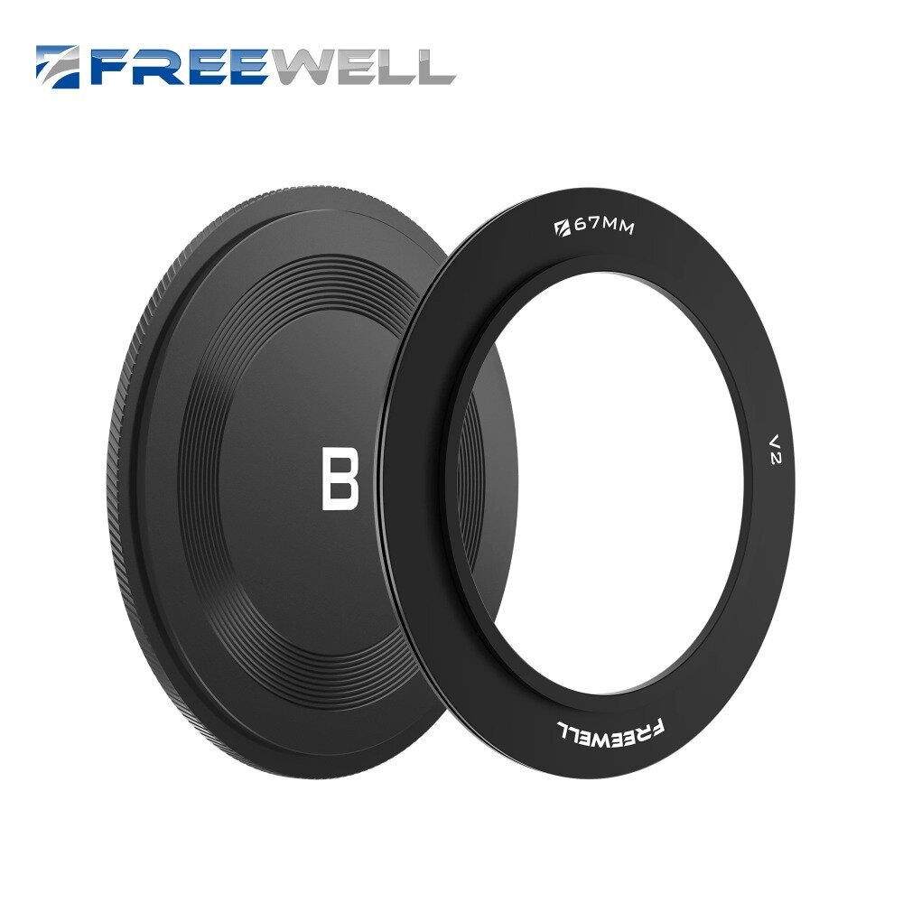 Freewell V2 Series Step Up Ring 67mm Базовое Кольцо И Колпачок V2 Для 3-7 Упоров Совместимы С Серией V2