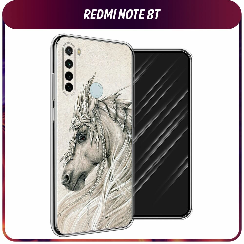 Чехол на Xiaomi Redmi Note 8T / Сяоми Редми Нот 8Т с принтом Мифическая лошадь