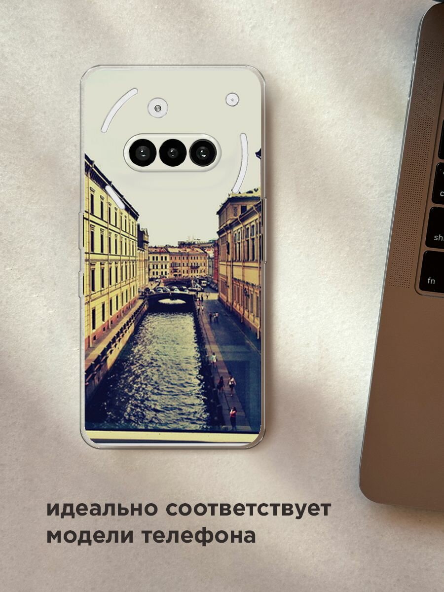Чехол на Nothing Phone 3a / Нотинг Фон 3а с принтом "Санкт-Петербург" — фото 1