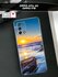 Силиконовый чехол на Oppo A74 / Оппо A74 с принтом "Восход 6"