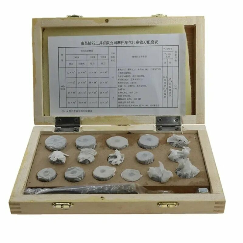 Шарошки для ремонта седел клапанов скутеров, мотоциклов набор инструментов Подходит для 50 куб. см-125 куб. см