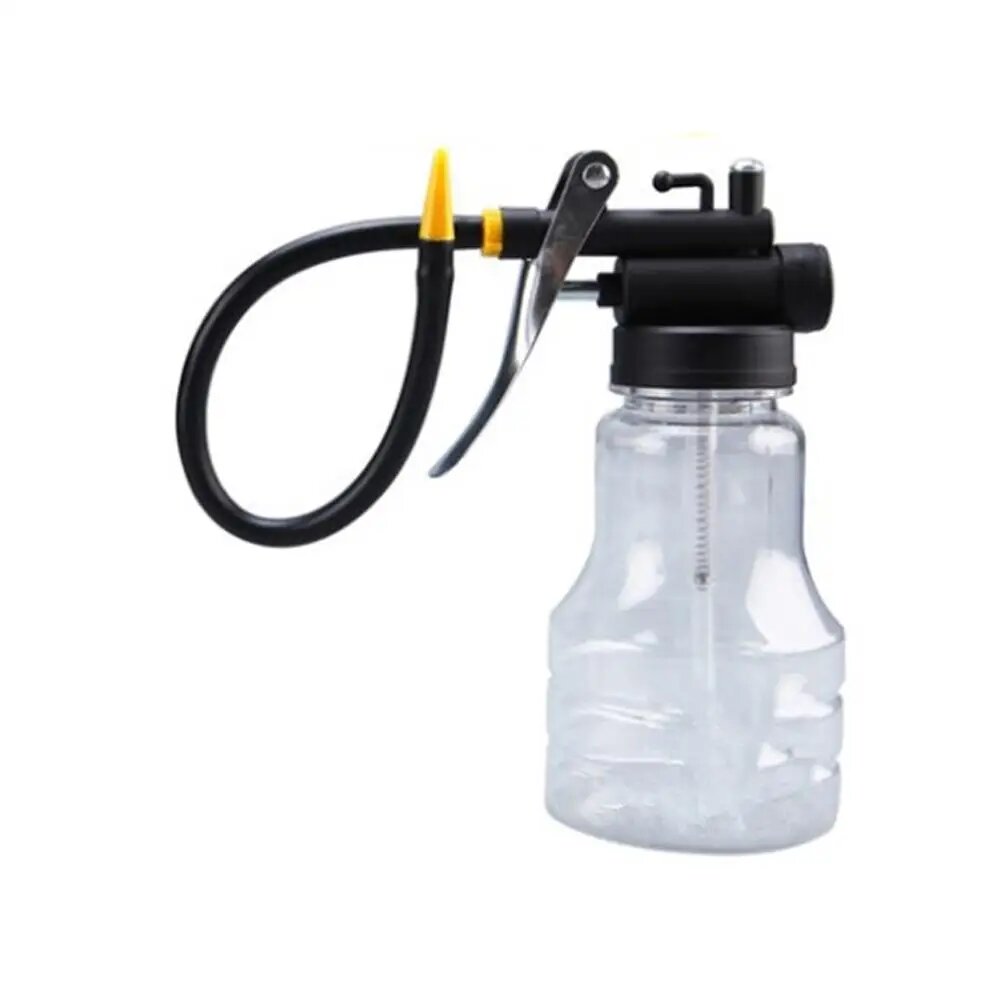 Мини-насос Для Смазки Автомобилей, 350 Мл, Прозрачный, С Пластиковым Шлангом, Высокого Давления, Для Инжекционного Смазывания