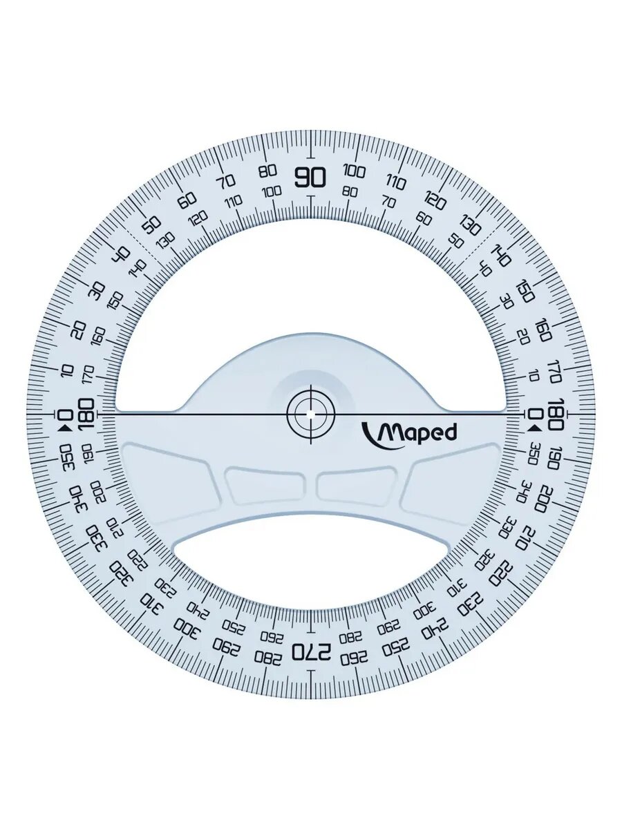 Транспортир школьный
