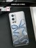 Чехол на OnePlus 9 Pro / ВанПлас 9 Про с принтом "Полосатый голубой бант 2"