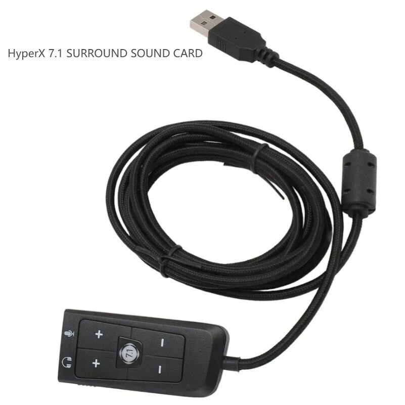 Подходит для звуковой карты наушников HyperX Cloud2 7.1