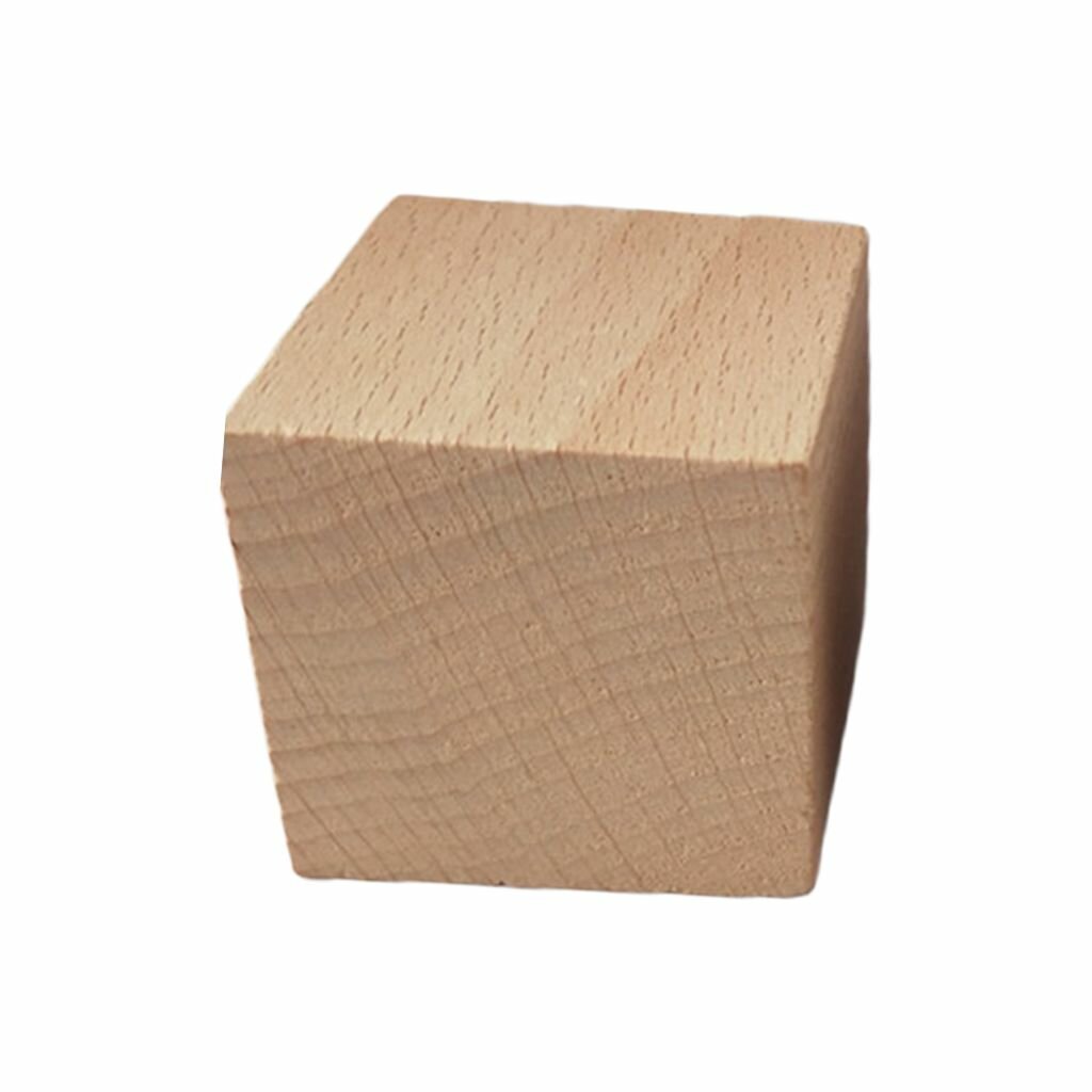 10 цветных деревянных квадратов-прямоугольников длиной 4 см