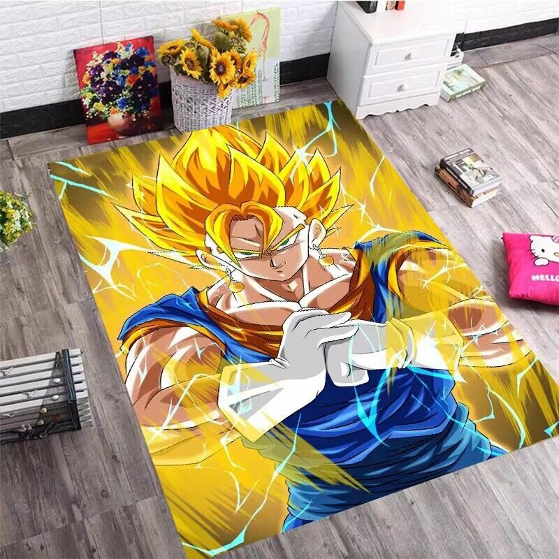 Ковер безворсовый 120x160см. Аниме серия, Жемчуг дракона/Dragon Ball.