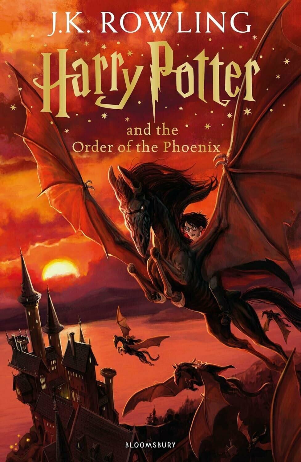 Joanne Rowling. Harry Potter and the Order of the Phoenix J.K. Rowling Гарри Поттер и Орден Феникса Д. К. Роулинг / Книги на английском языке