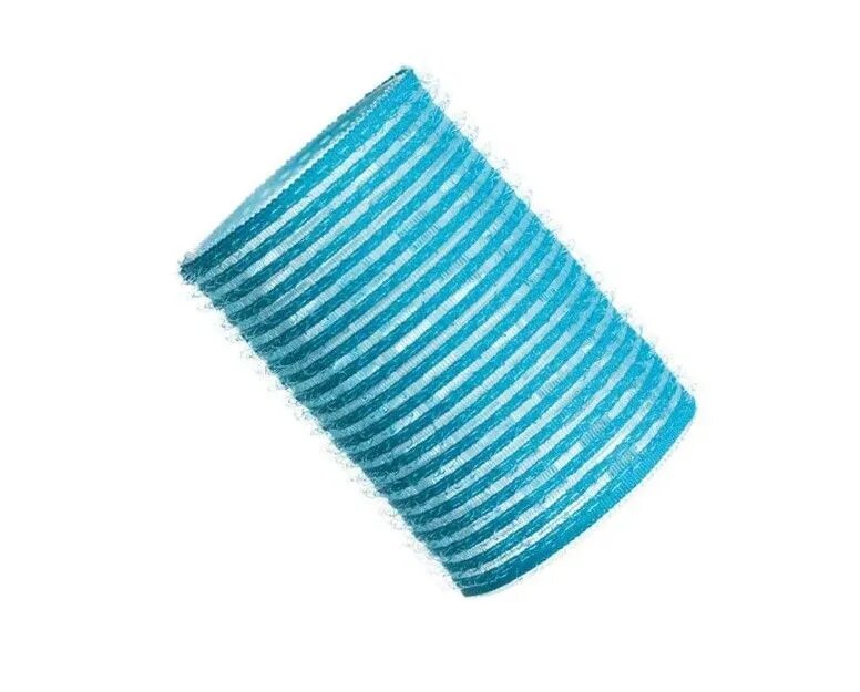 Бигуди Eurostil 00032, на липучках, очень крупные, 44мм, голубые, 3шт