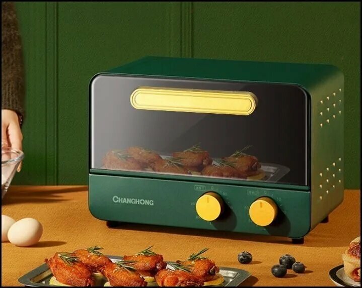 Стильная премиум микроволновка компактная с увеличенной камерой