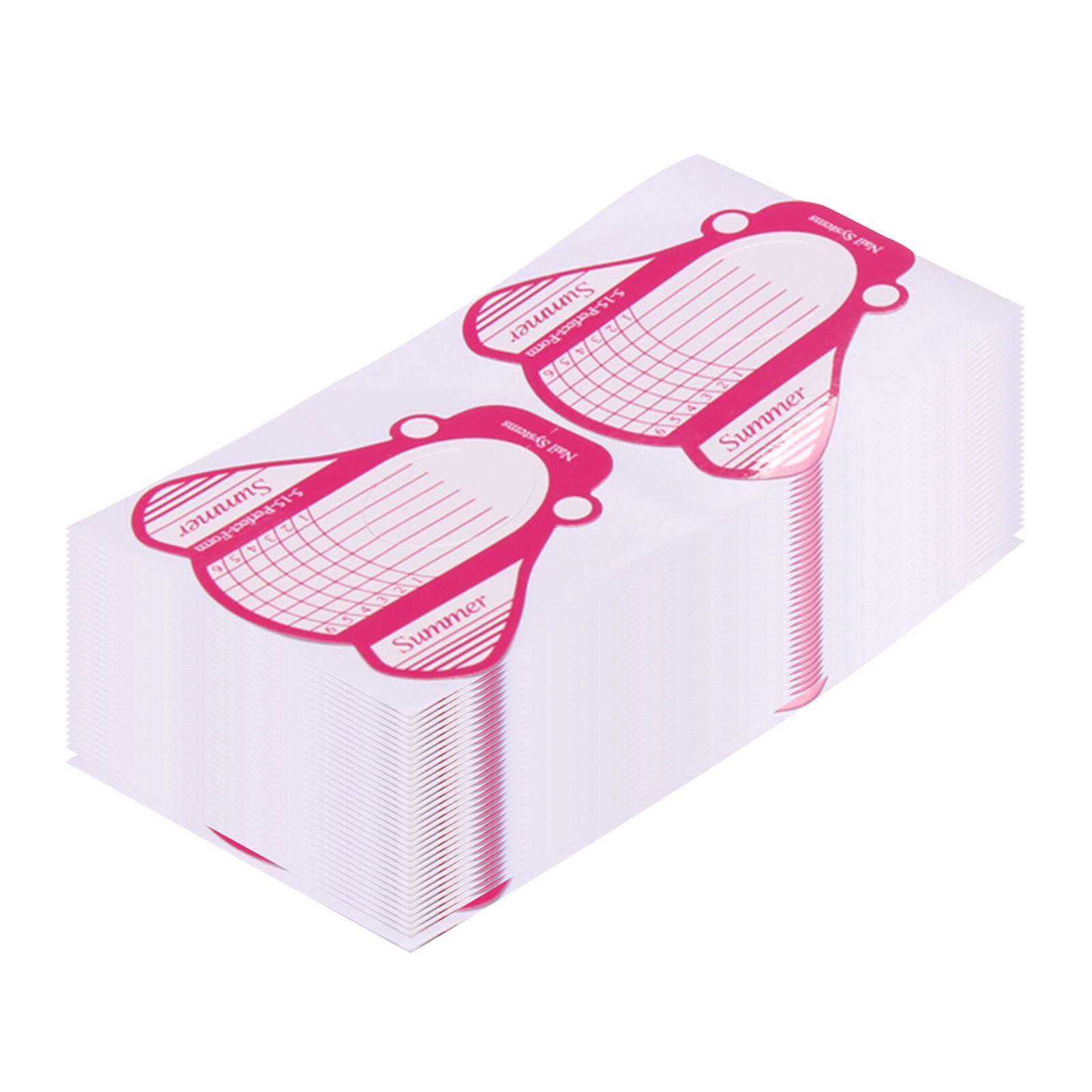 Форма Для Ногтей: 100 Штук Прочная Бумага Для Идеальной Формы - Универсальный Шаблон Для Наращивания Ногтей Для Мастеров И Начинающих