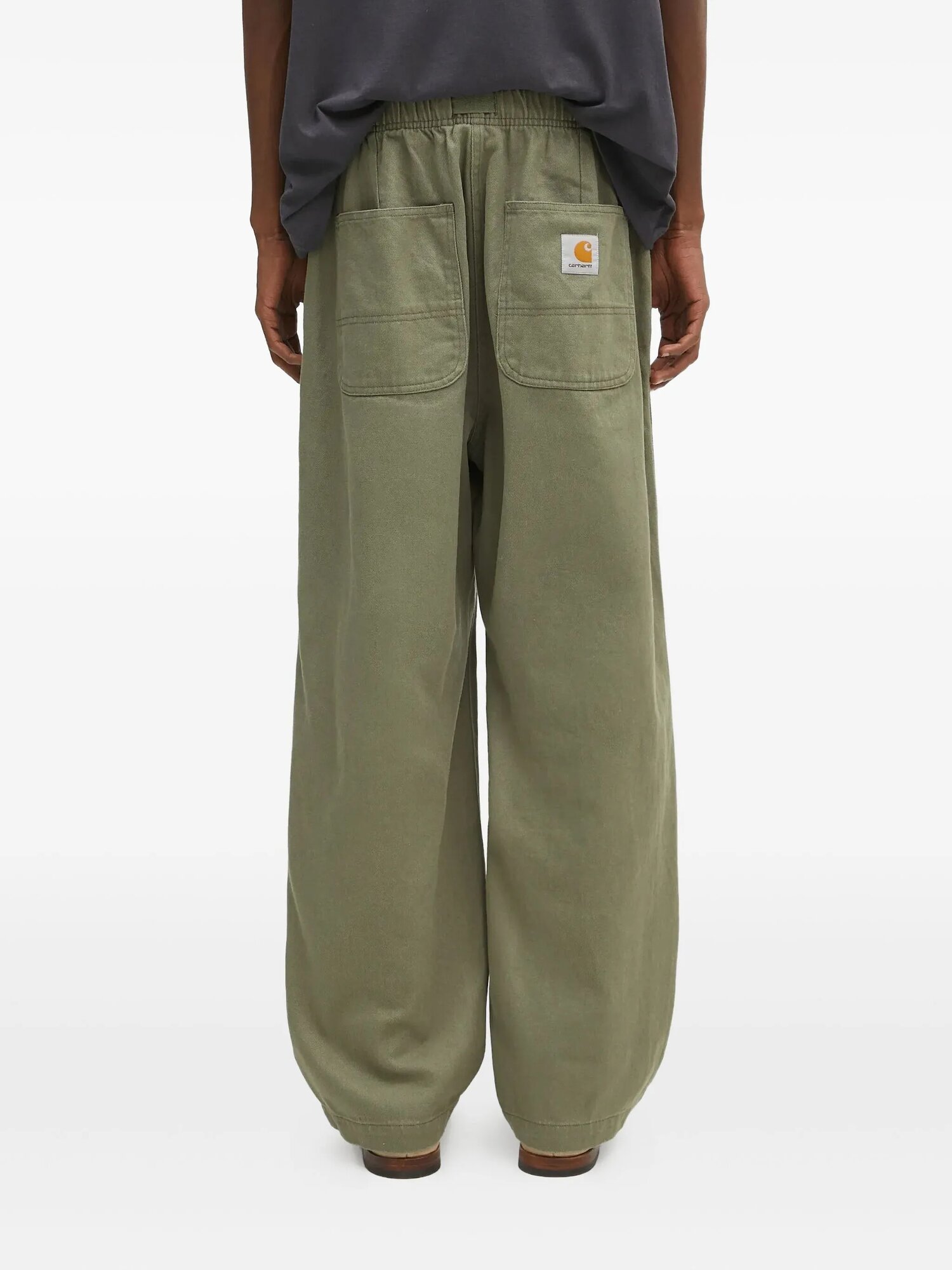 Брюки классические Carhartt WIP, размер L, зеленый — фото 1