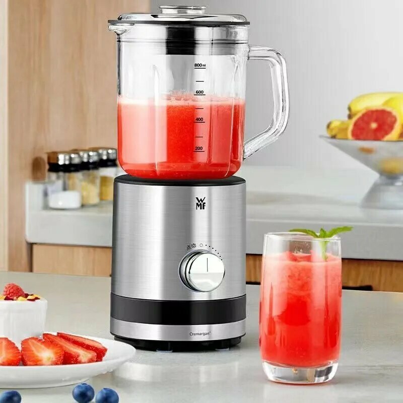 Стационарный блендер Многофункциональная дробилка для льда соковыжималка, миксер, 340 Вт, 19 000 об/мин, серебристый