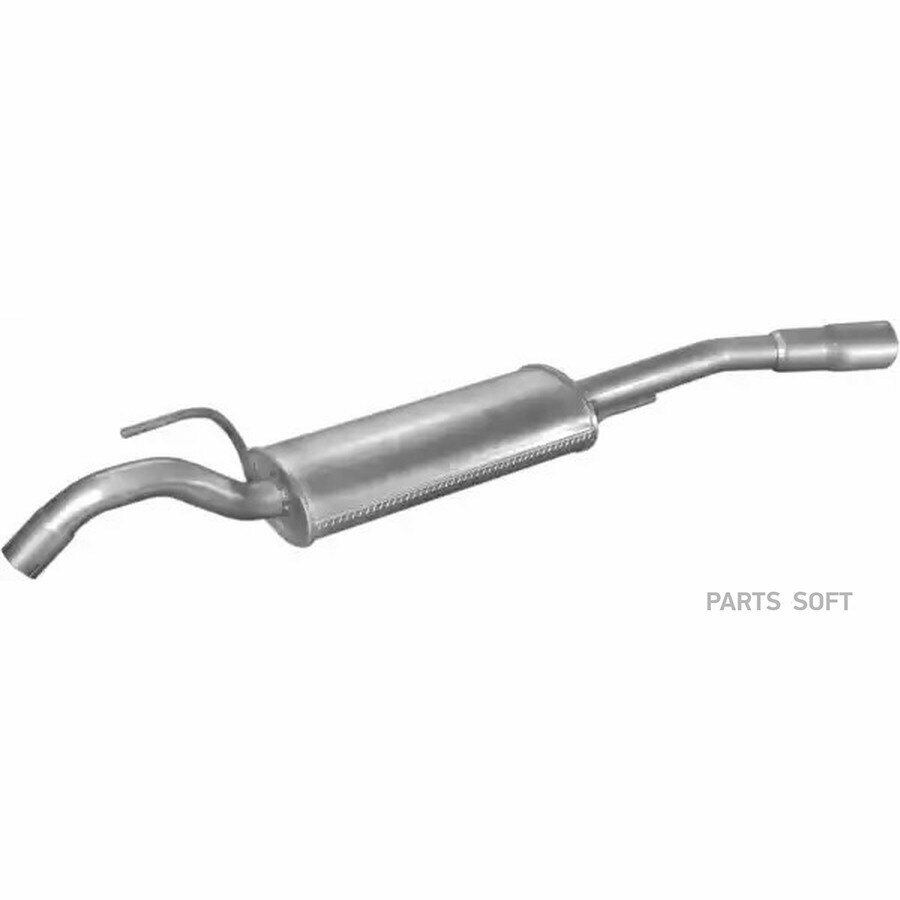 Глушитель задняя часть VW Passat 1.8-2.0i, 1.6TD, 1.9TD 88-93 от официального дистрибьютора, POLMOSTROW, артикул 3021