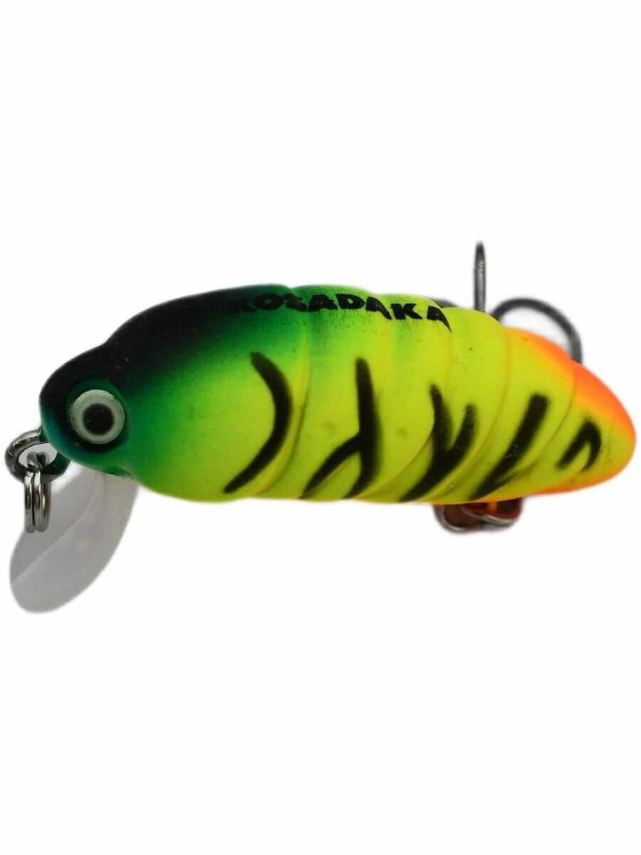 Кранк Kosadaka Cocoon 2.2г 32мм MRK Поверхностный воблер для ловли окуня и щуки, плавучий