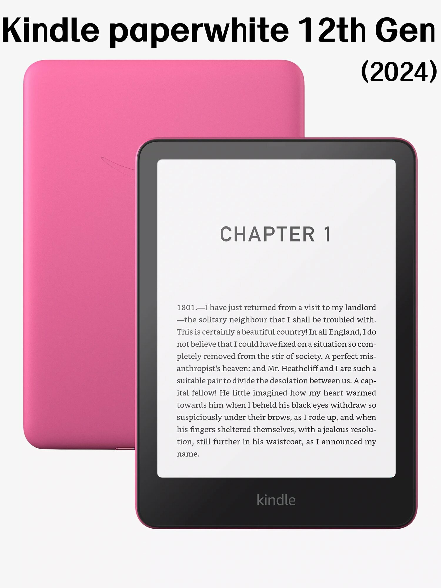 Электронная книга Amazon Kindle PaperWhite 12 2024 32Gb Signature Edition, Metallic Raspberry