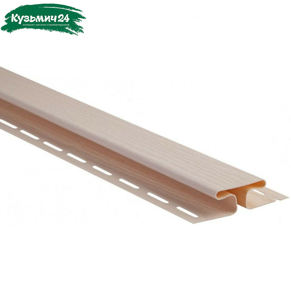 Сайдинг планка соединительная Розовая, 1 шт.