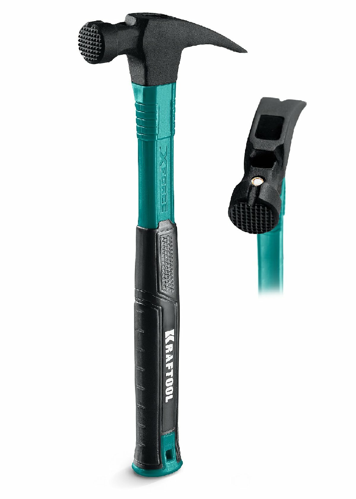 Столярный молоток-гвоздодёр KRAFTOOL X-FORCE 560 г