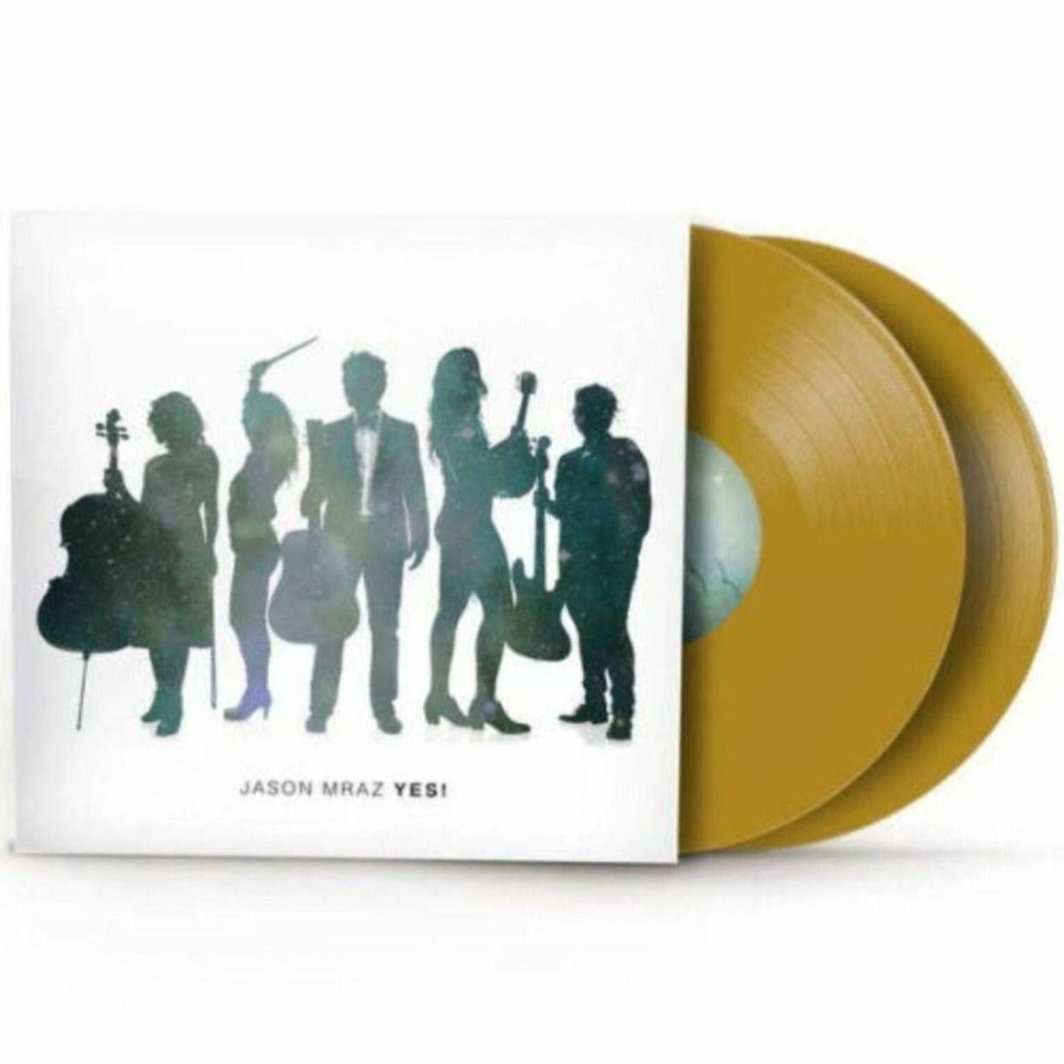 Виниловая пластинка Jason Mraz - Yes , 2 x Vinyl, LP, Deluxe Edition, Gold,