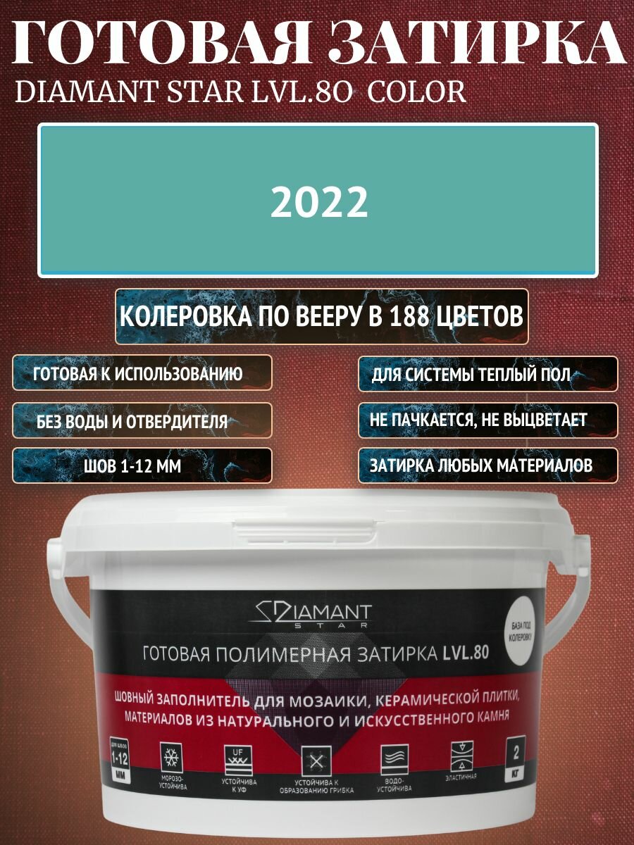 Готовая затирка Diamant Star Color Цвет 2022