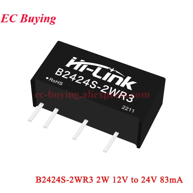 Hi-Link Модуль питания постоянного тока 1 Вт