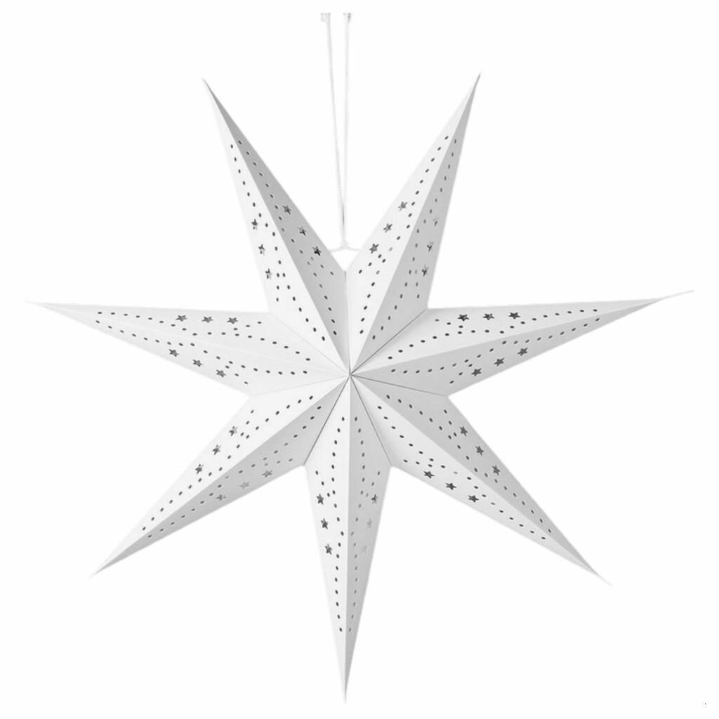 7-точечная звезда из бумаги для потолка, - Стиль полой точечной звезды