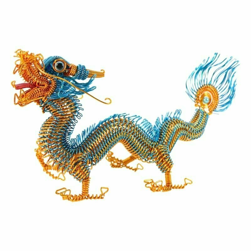 Статуэтка Дракона из Проволоки