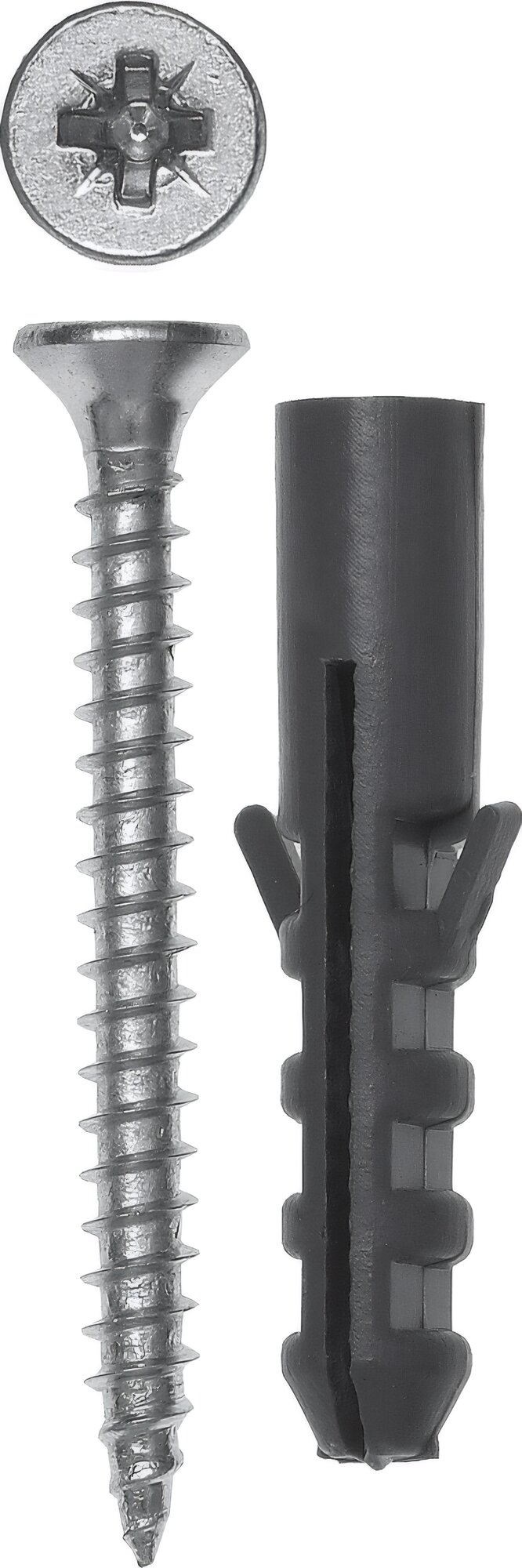 Распорный дюбель с шурупом ЗУБР 30662-06-40