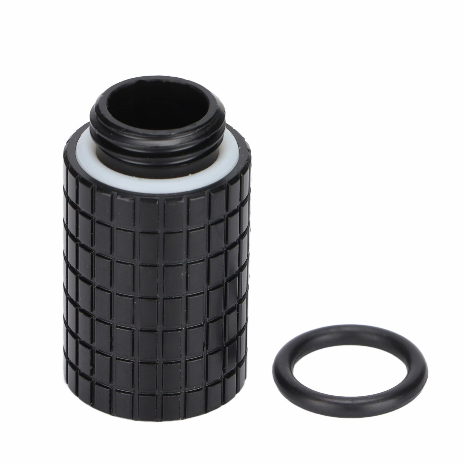 Удлинительный фитинг 25 мм G1/4" (черный)